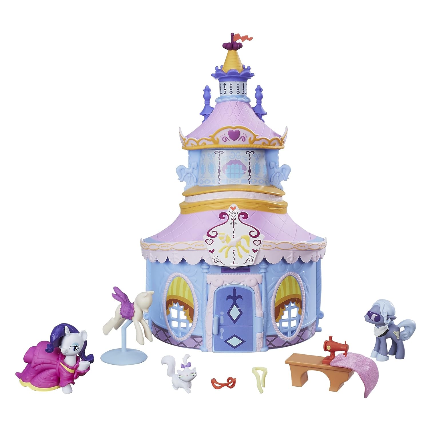 My Little Pony Friendship Is Magic Collection Rarity Carousel Boutique ...