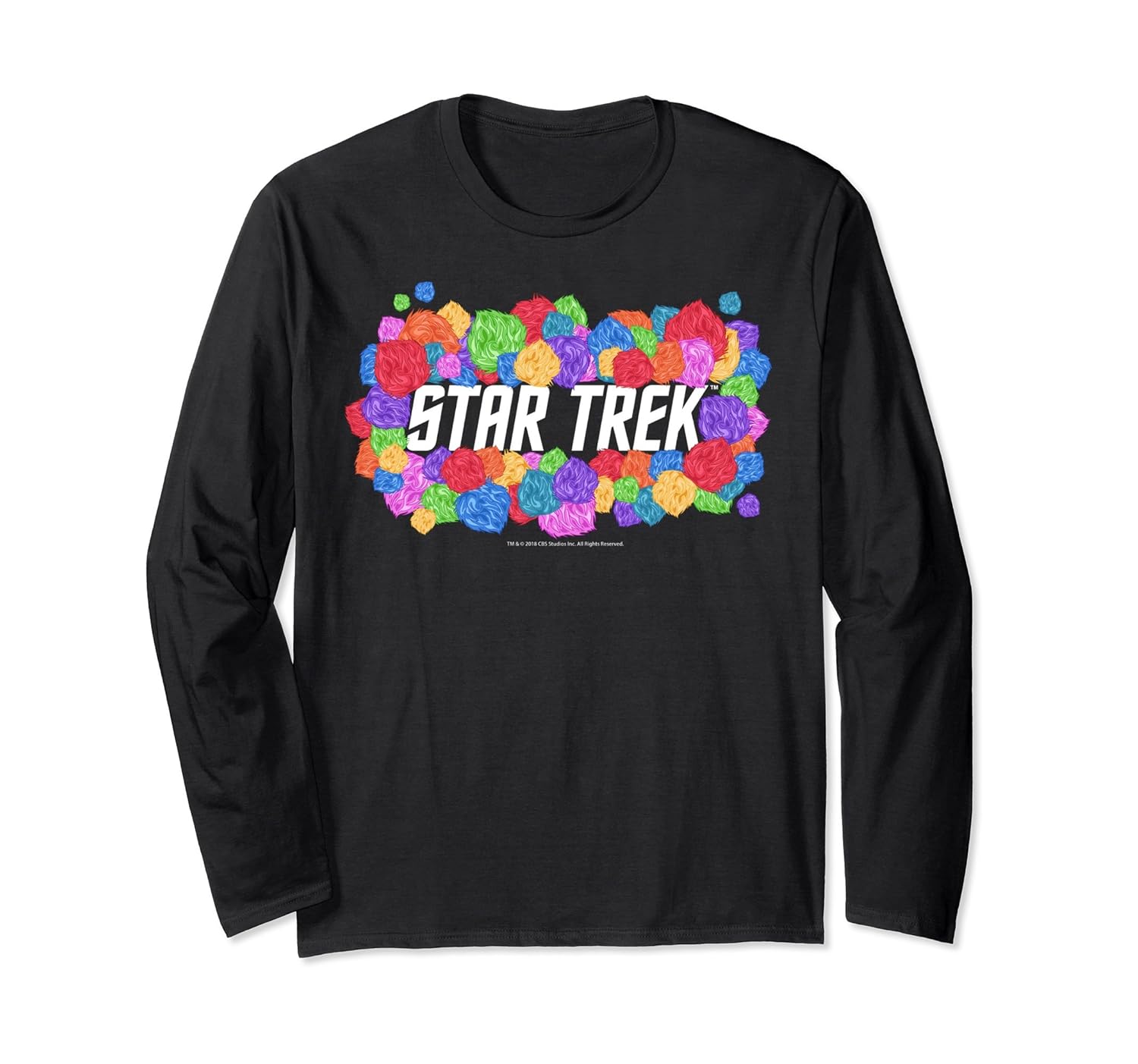 Star Trek Original Series Rainbow Tribbles Long Sleeve Tee-4LVS ...
