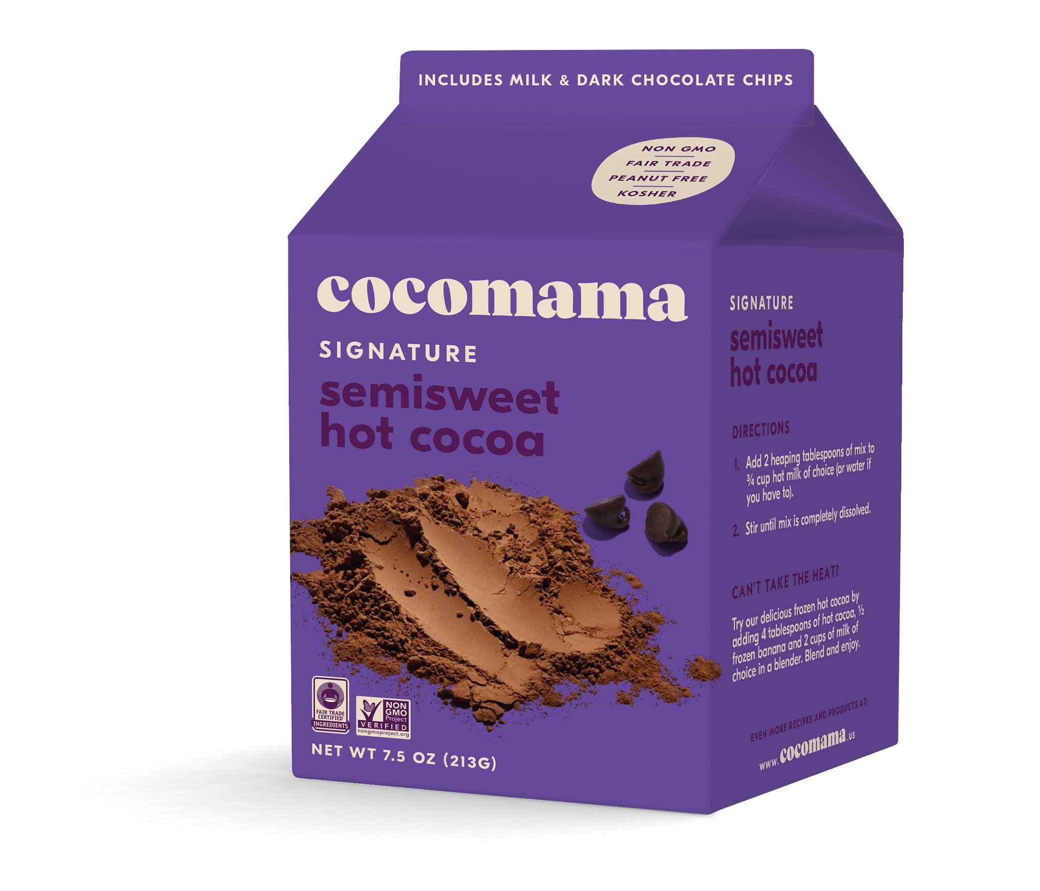 Amazon.com : Cocomama Dark Chocolate Cinnamon Hot Cocoa - Vegan Hot ...