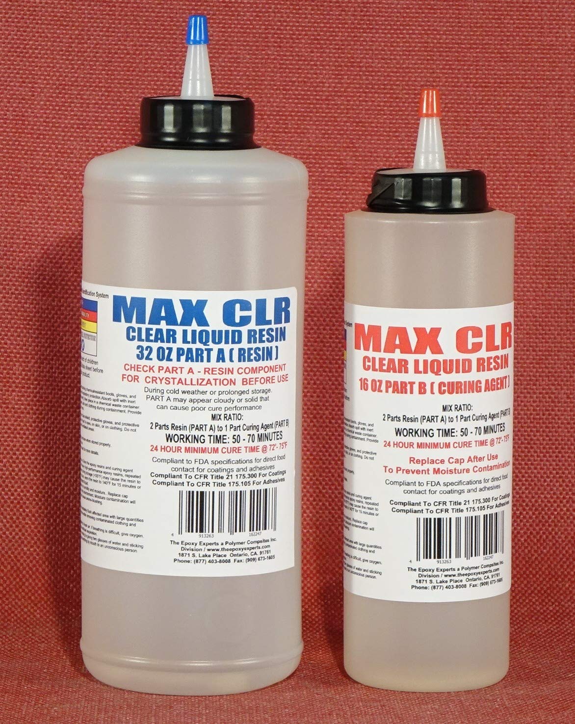 Mua MAX CLR Epoxy Resin -Food Safe FDA Compliant Coating 48 Fluid Ounce ...