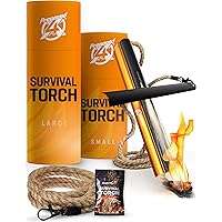Amazon.com: Fire Starter Survival Tool - All-in-One Flint and Steel ...