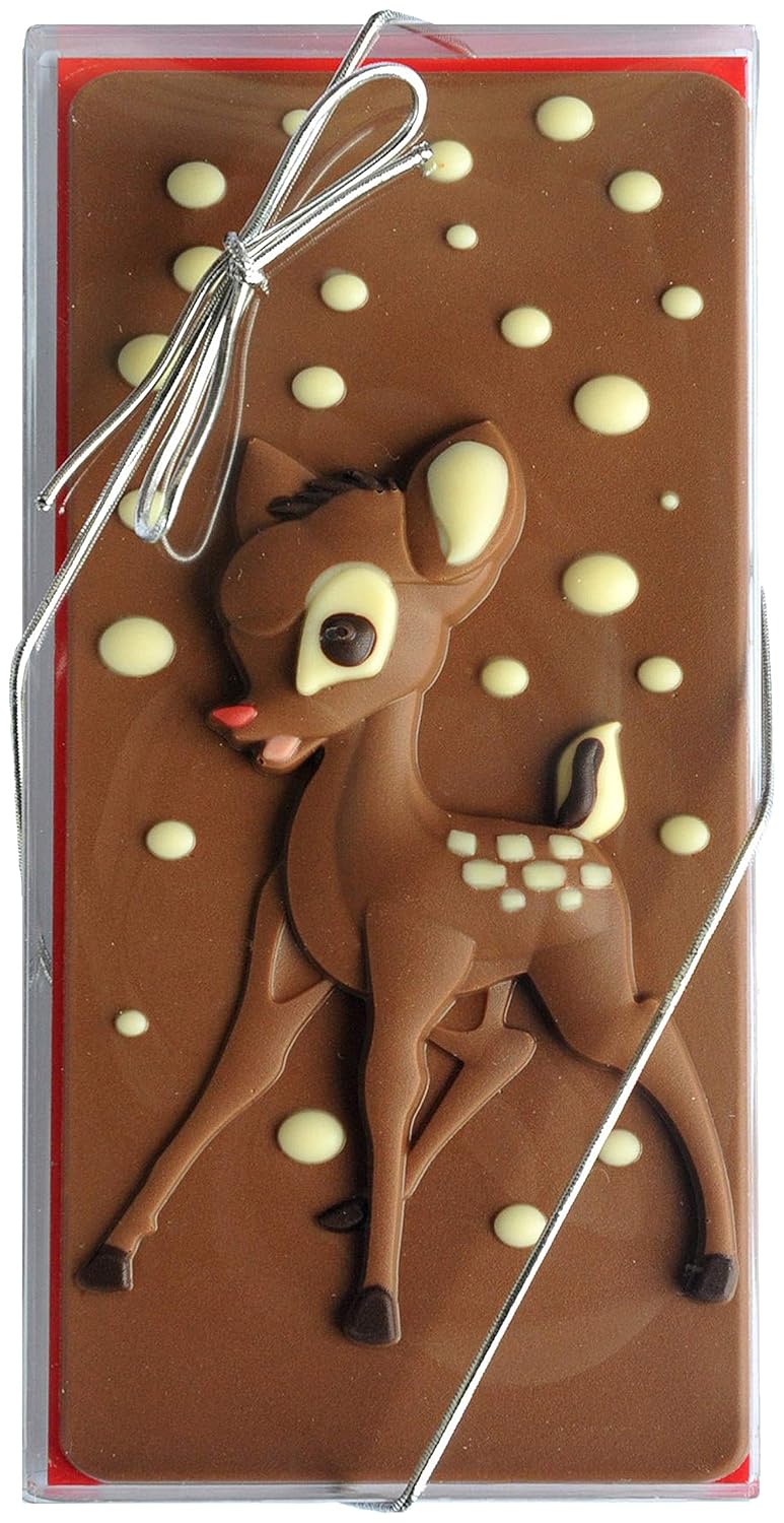 Gwynedd Confectioners Bambi Chocolate Plaque 85 g (Pack of 3): Amazon ...