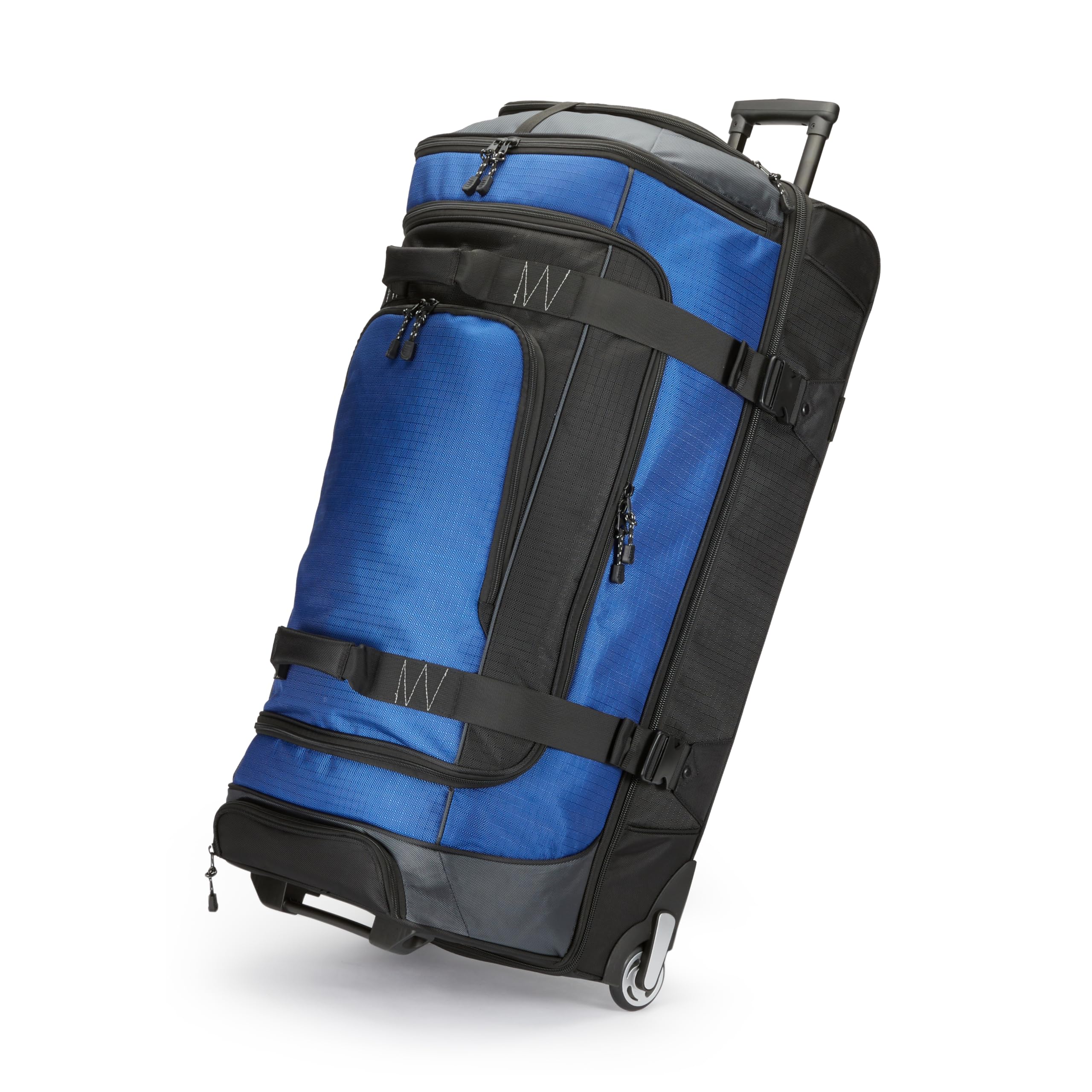 Amazon Basics 35-Inch Large Rolling Duffle Bag with Wheels and Handle ...