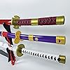 Anime Cosplay Roronoa Zoro 3-Piece Sword Set Katana 41 inches, Shusui ...