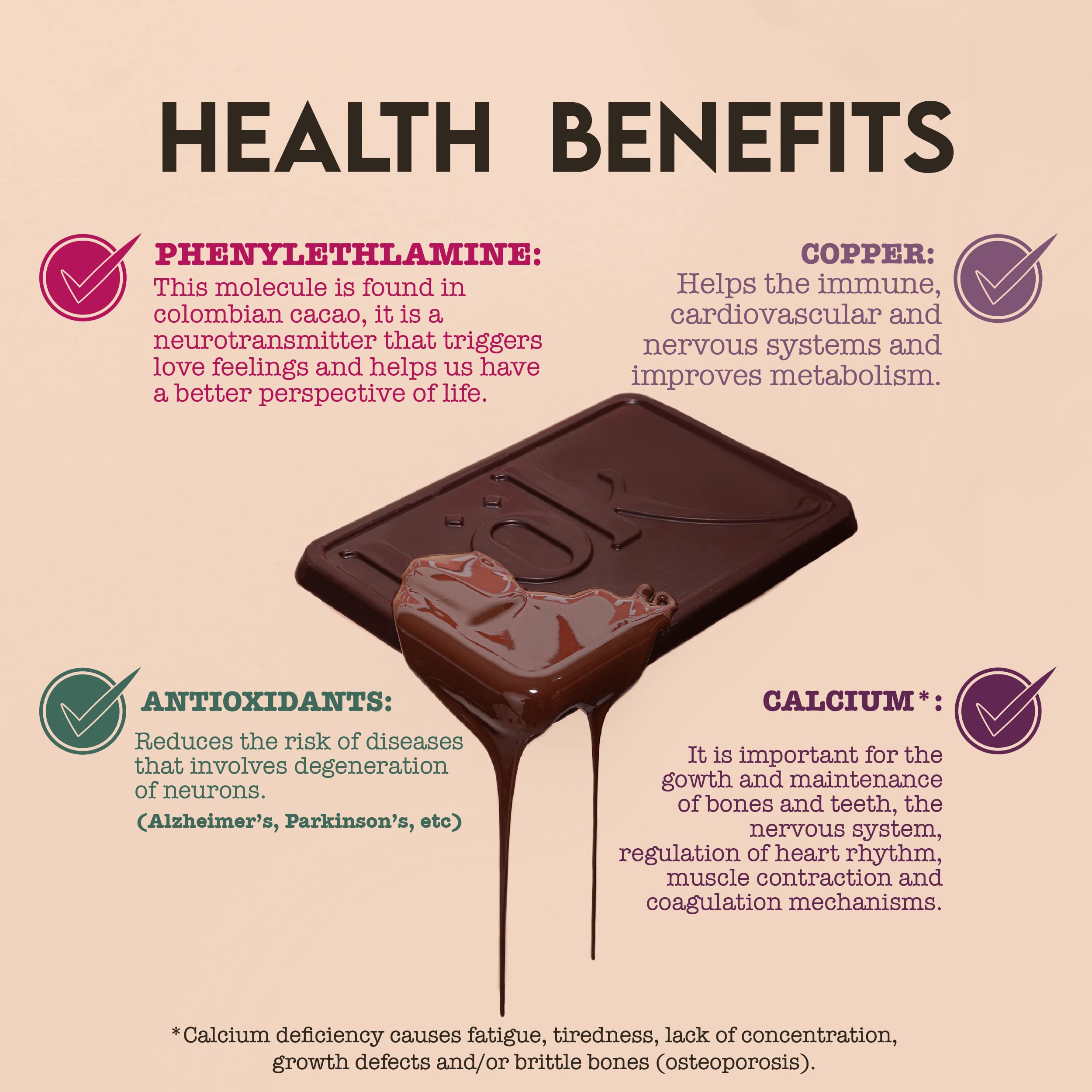 Lok Dark Chocolate Bar 100% Cacao | Fair Trade, Kosher, Gluten Free ...