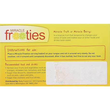 Mua Miracle Frooties, Large Miracle Berry Tablet, 100% Natural Grown ...