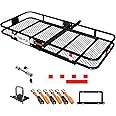 Amazon.com: Mockins 70"x30"x6" XXL Folding Trailer Hitch Cargo Carrier ...