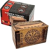 Amazon.com: Enigma Decode Secret Puzzle Box - Money and Gift Card Holder in a Wood Magic Trick ...