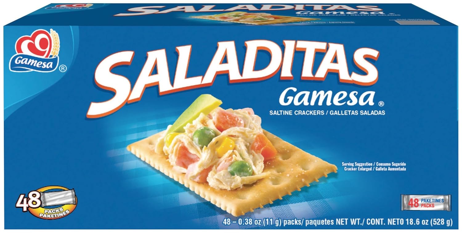 Amazon.com: GAMESA Saladitas Cracker, 18.60 Ounce (Pack of 12)
