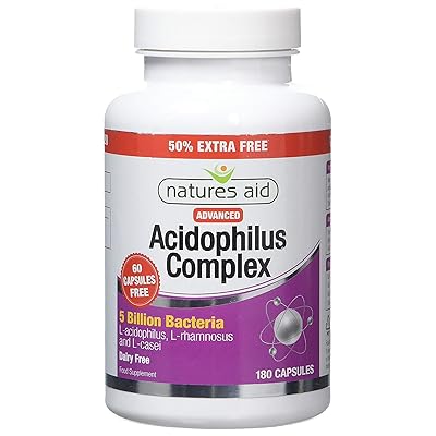 Natures Aid Acidophilus Complex, 5 Billion Bacteria, Philippines | Ubuy