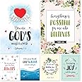 Amazon.com: Scripture Cards - Set of 48 Boxed Bible Verse Blank Note ...
