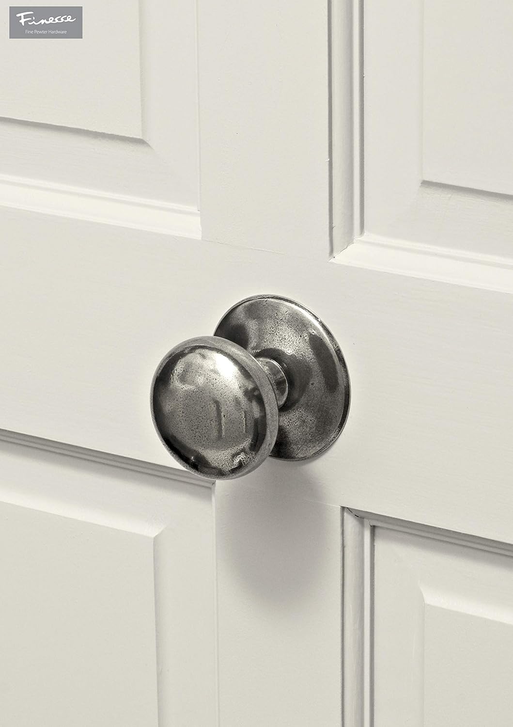 Entry Solid Pewter Large Centre Door Knob 75MM Width – BigaMart