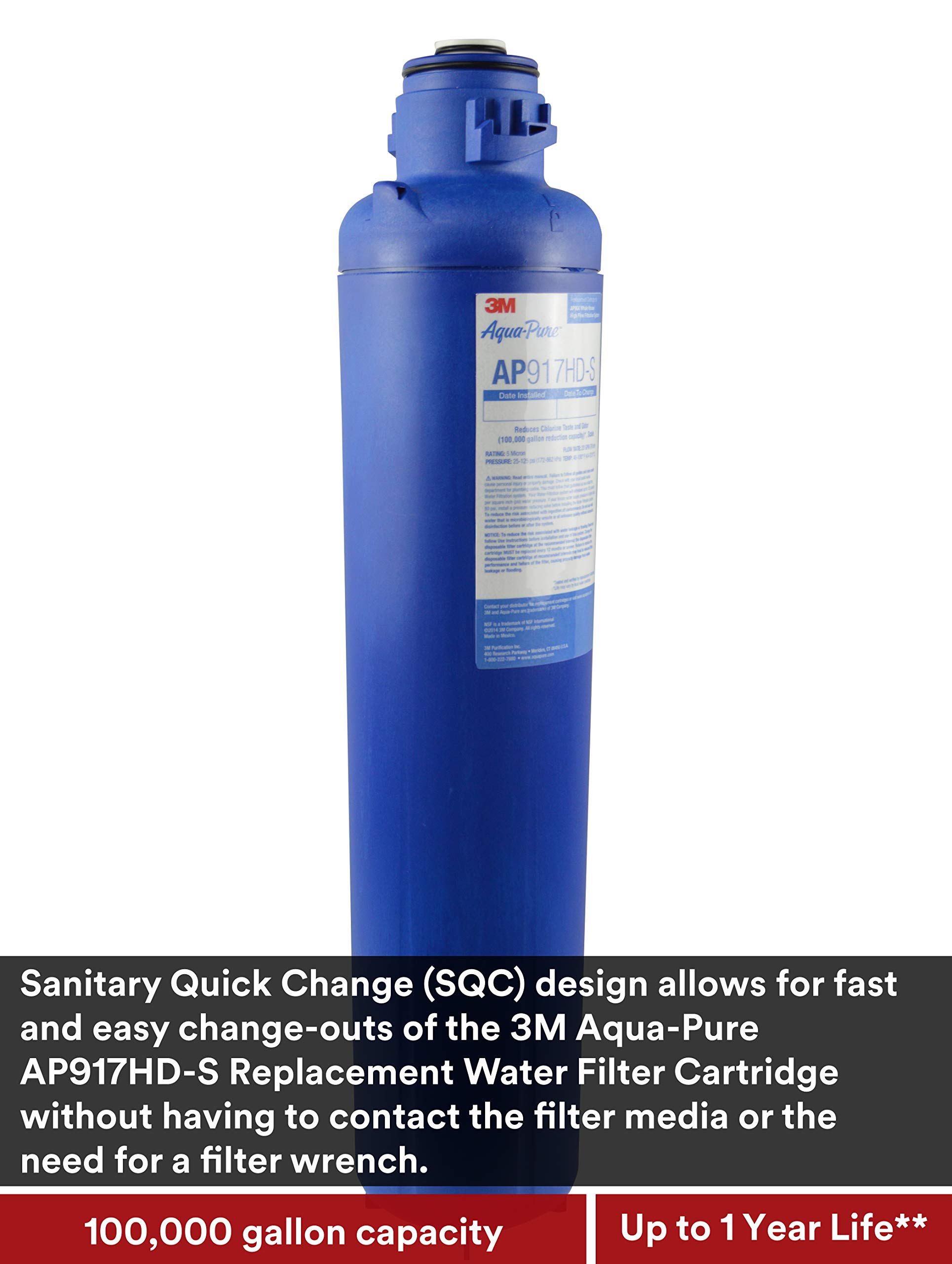 Mua 3M Aqua-Pure Whole House Sanitary Quick Change Water Filter System ...