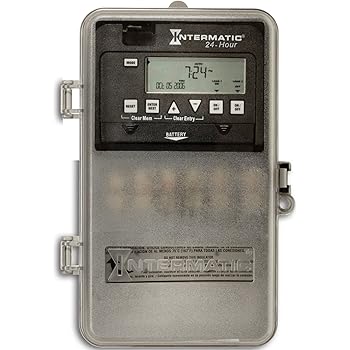 Intermatic ET1705C 7-Day Electronic Time Switch, Wall Timer Switches ...