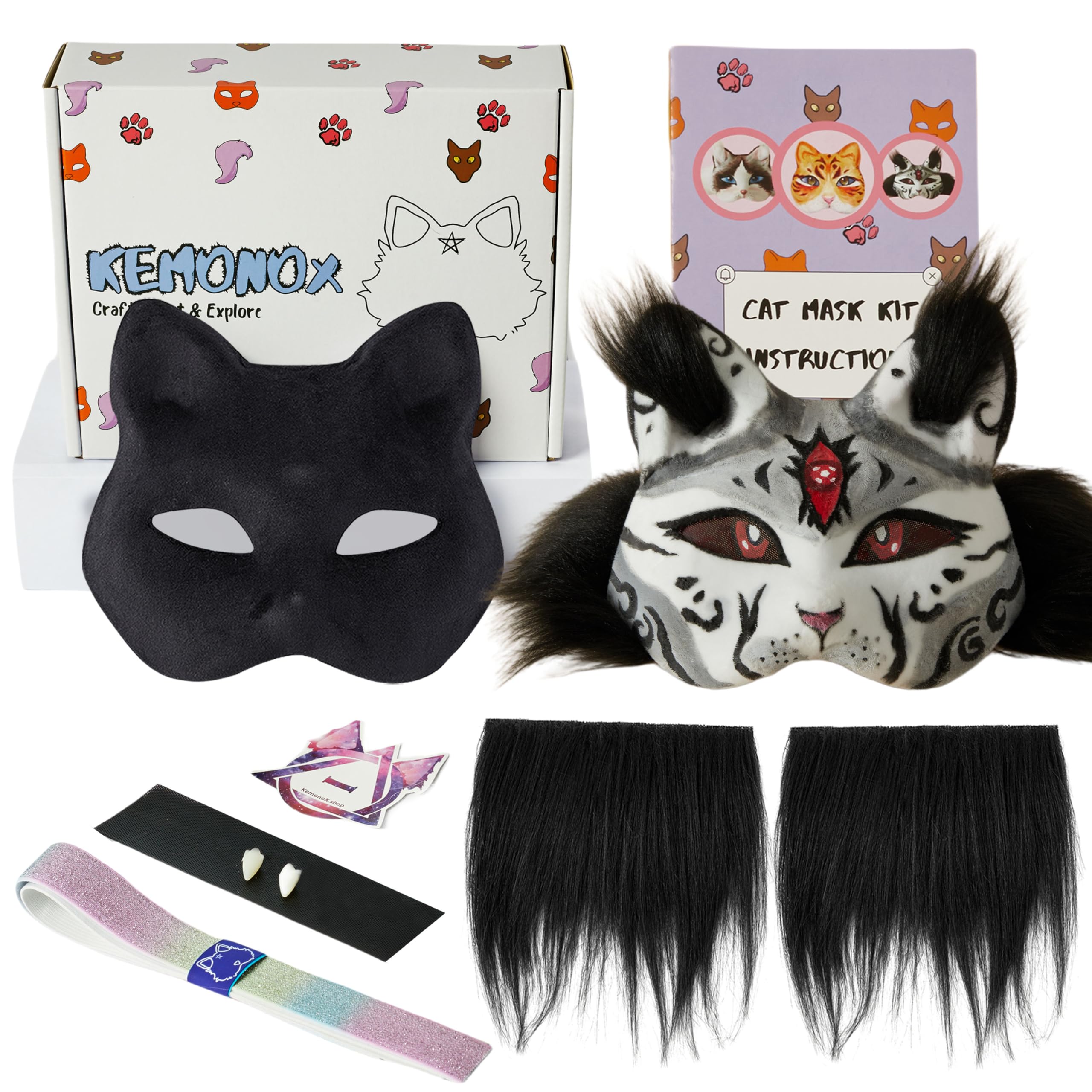 Japanese Black Cat Mask