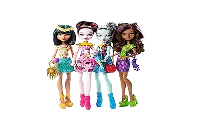 Monster High Ice Scream Ghouls Exclusive 4 Doll Set: Amazon.de: Spielzeug