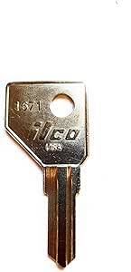 Ilco 1671 First Watch Hickory Key Blank Pack of 10 - - Amazon.com