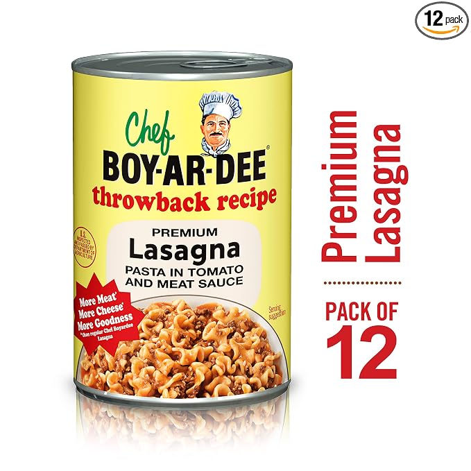 Chef Boyardee Lasagna Kit Sauce Recipe | Besto Blog