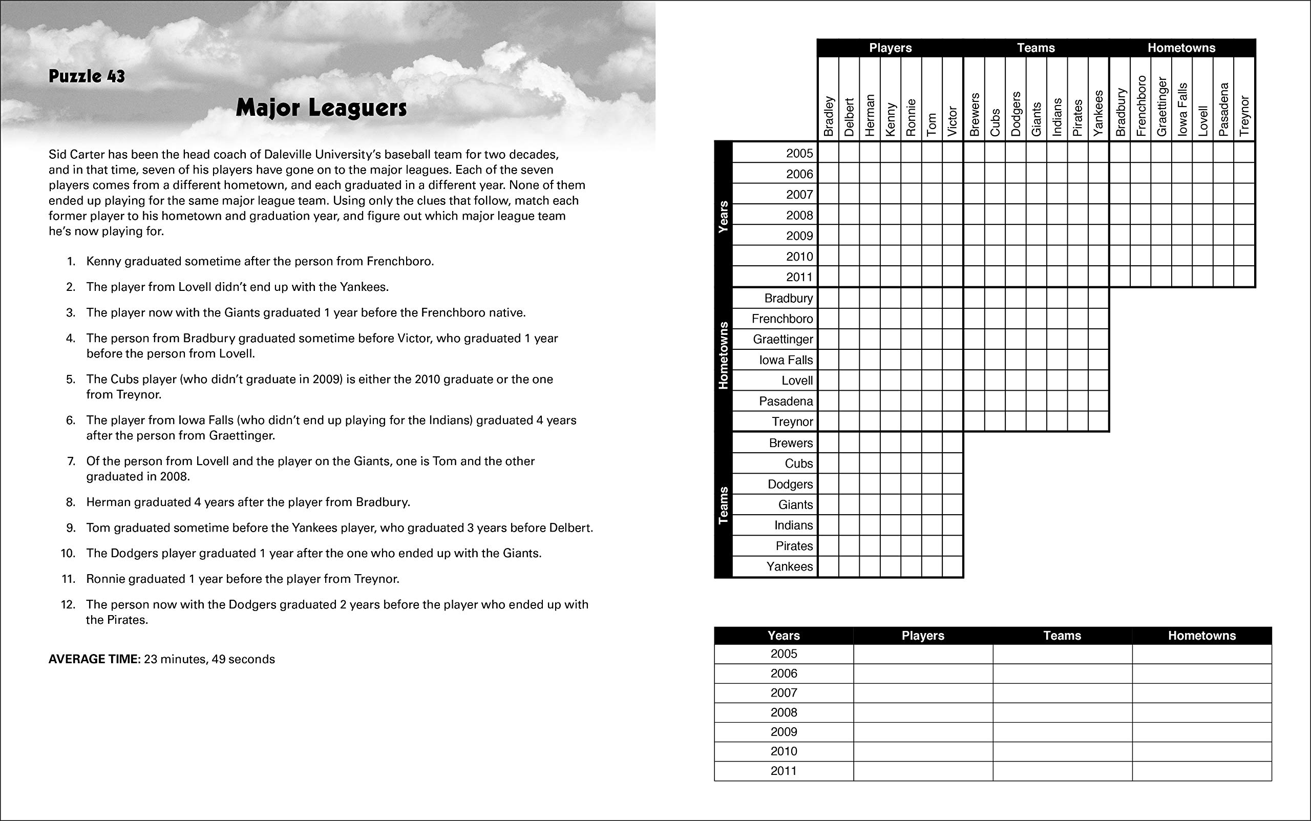 Kritisch Peitsche Dramatisch Printable Lateral Thinking Puzzles Blass
