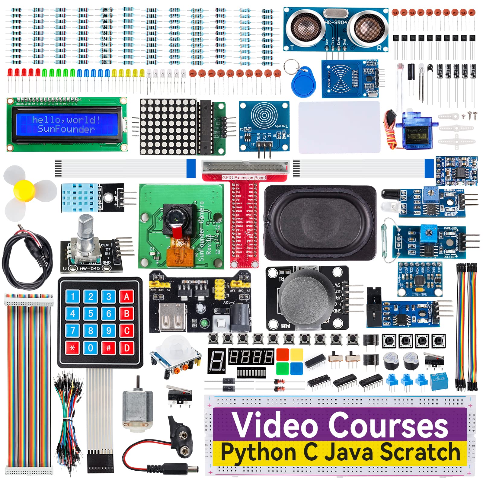 Mua Raphael Ultimate Starter Kit for Raspberry Pi 5 4 B 3B B+ 400, Zero ...