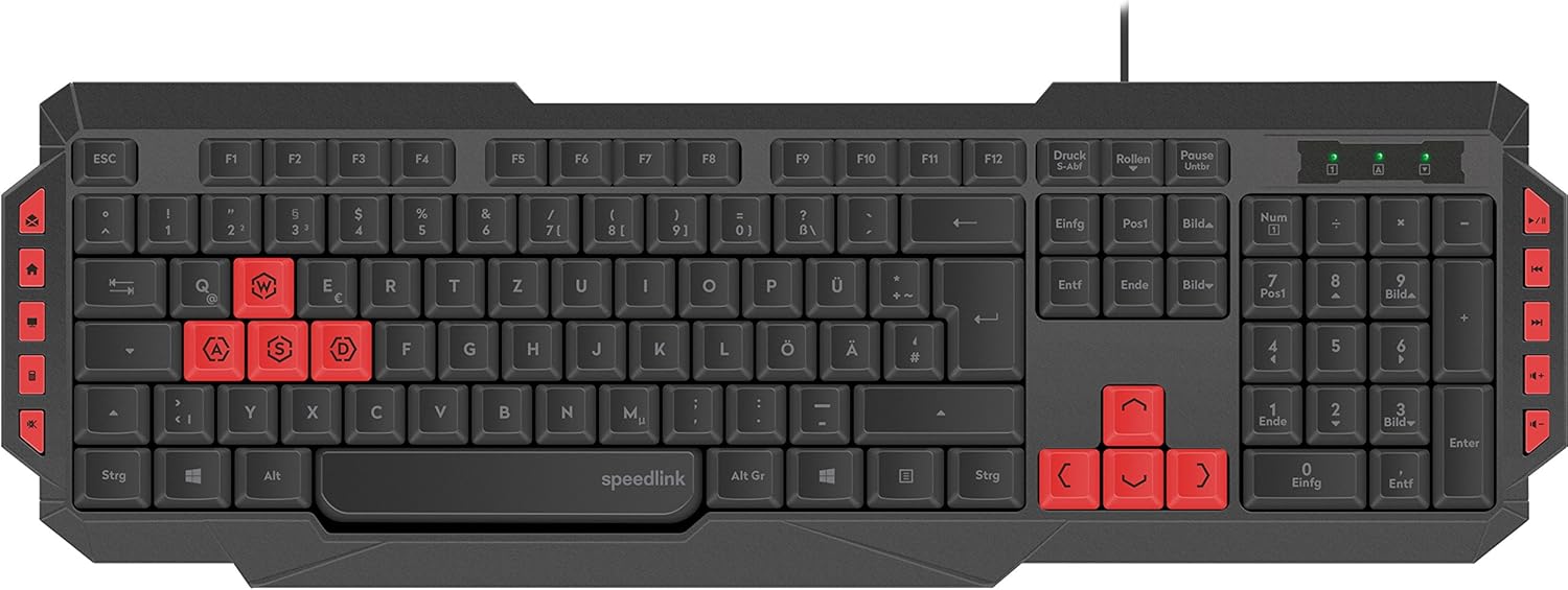 Speedlink LUDICIUM Gaming Keyboard – Multimedia -Reliable Technology ...