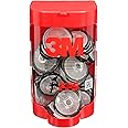 Amazon.com: PPS 3M 16299 Large/Standard/Midi Lid Dispenser, red ...