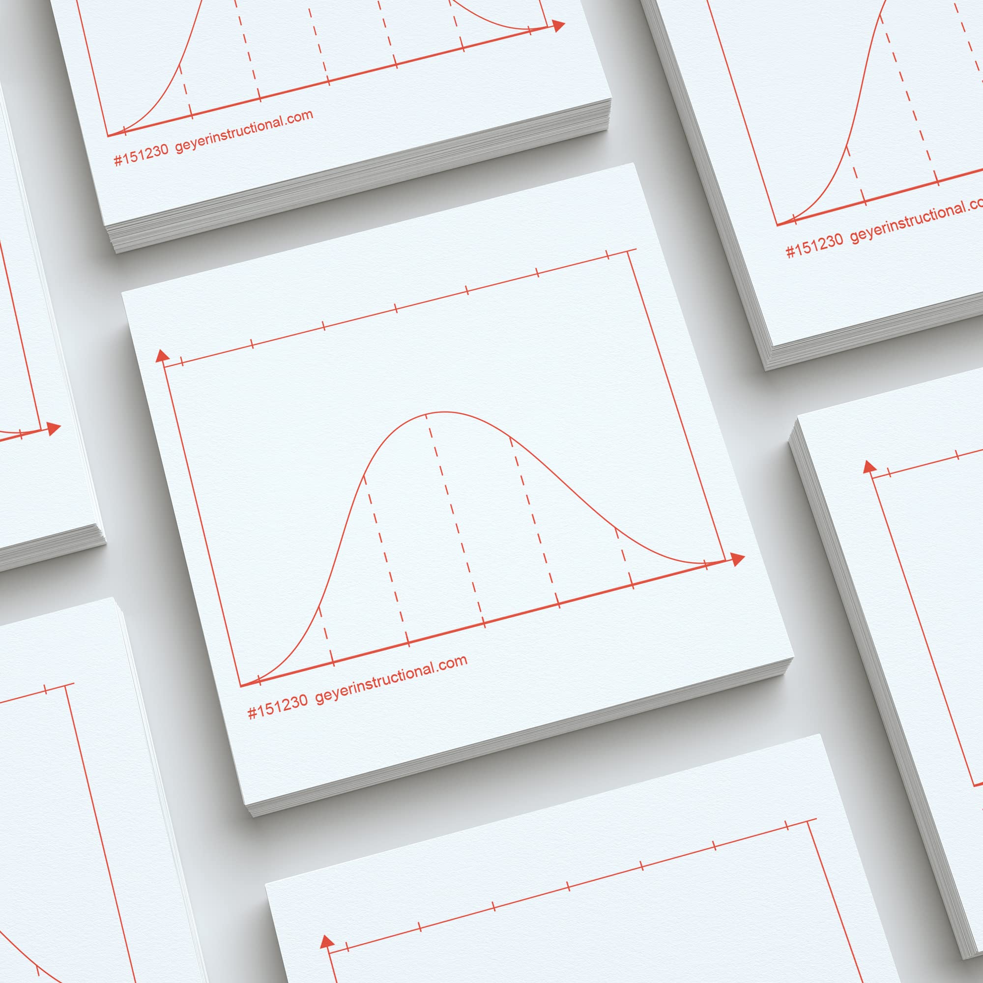 Mua 151230 Normal Curve Graphing Post-It Notes, 4 packs of 100 sheets ...