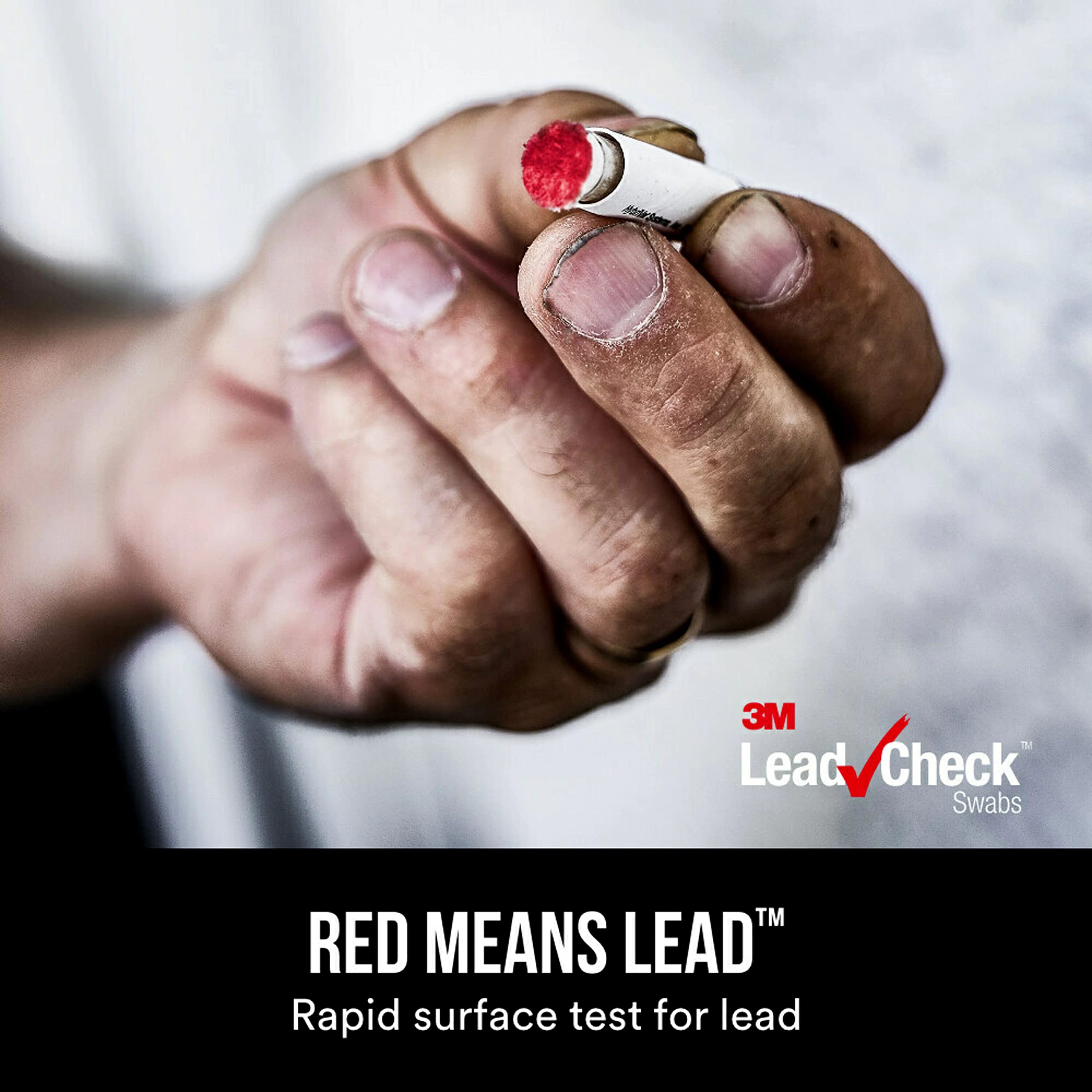 Leadcheck Disposable Non-Staining Lead Detection Swabs, 2 Per Pack,Red ...