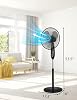 BLACK+DECKER 16" Dual Blade Standing Fan with Remote Control ...