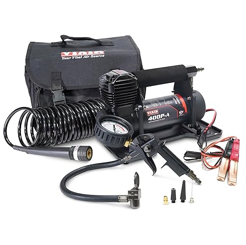 VIAIR 400P-A EF Enhanced Flow - 40145 Automatic Tire Inflator Portable ...