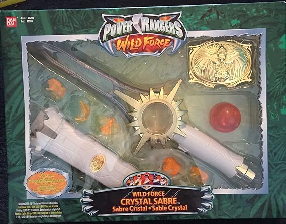 Power Rangers Wild Force Crystal Sabre. New and boxed: Amazon.co.uk ...