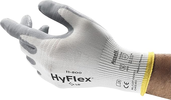 Achetez Ansell HyFlex 11-800 Gants de Travail à Usages Multiples, Gant ...
