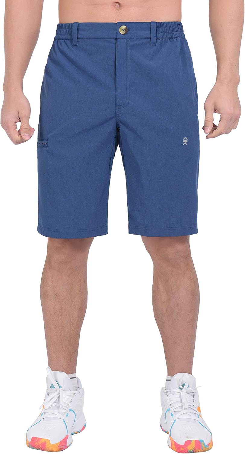 Little Donkey Andy Men's Quick Dry Stretch Shorts for Hiking Golf ...