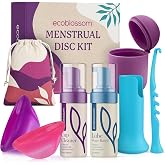 Amazon.com: Ecoblossom Reusable Menstrual Disc - Menstrual Cup - Soft ...