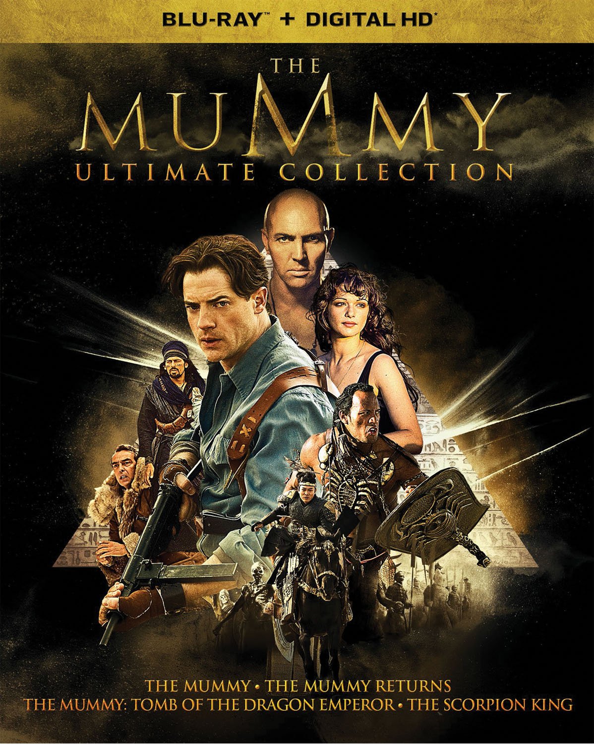 Amazon.com: The Mummy Ultimate Collection [Blu-ray]: Brendan Fraser ...