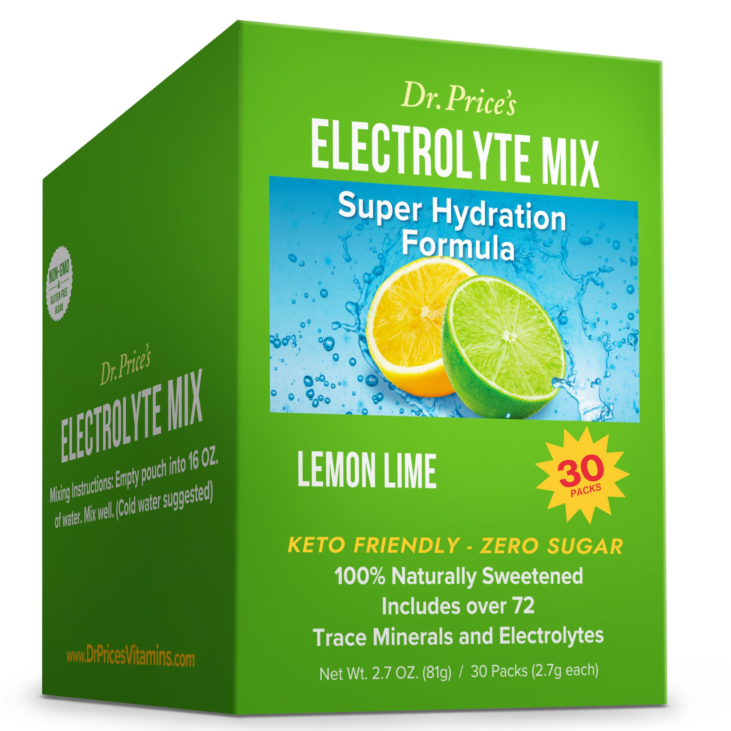 Mua Electrolytes Powder Packets - Electrolytes No Sugar - Hydration ...