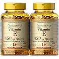 Amazon.com: Puritans Pride Vitamin E Supports Immune Function, 450 mg ...