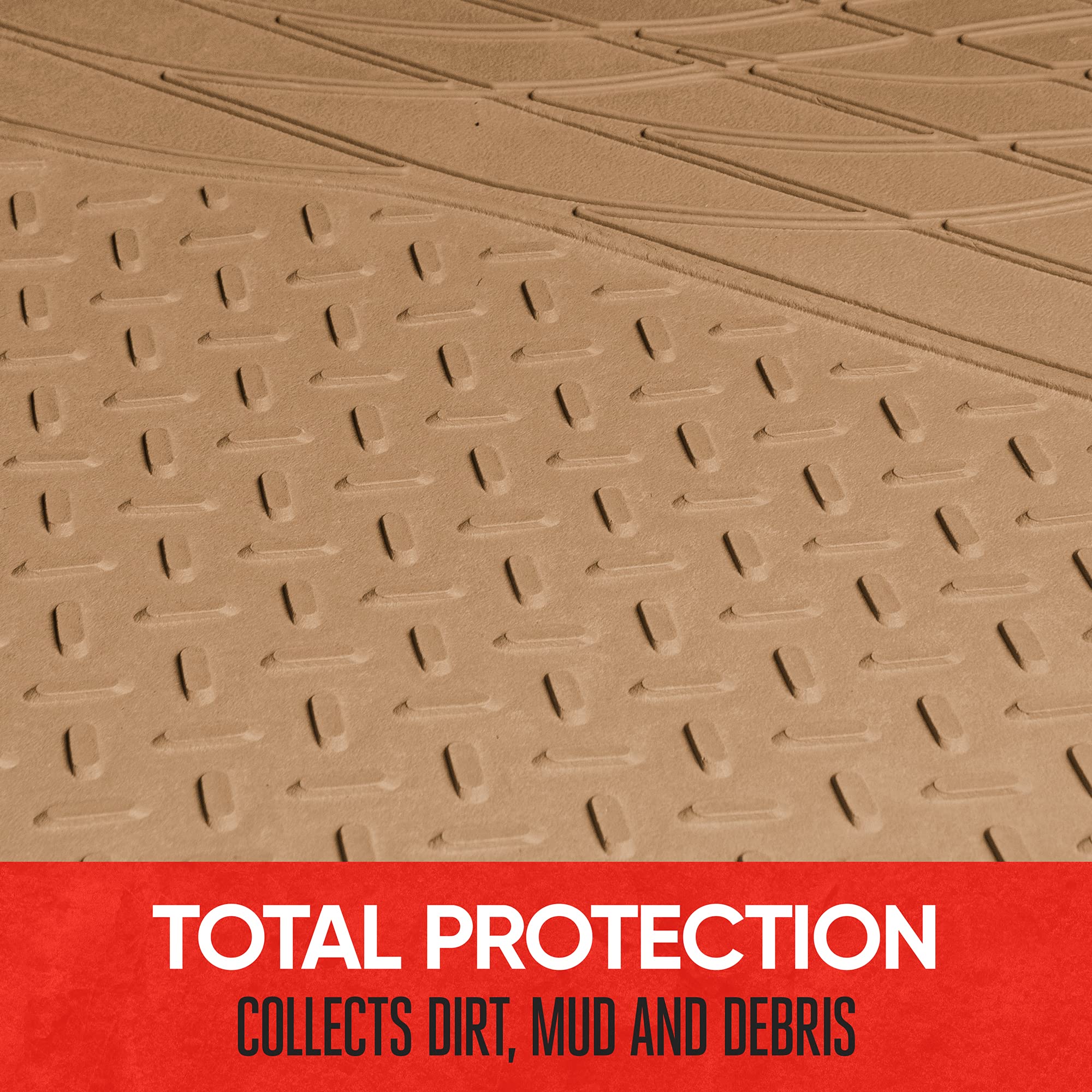 Mua Motor Trend Heavy Duty Utility Cargo Liner Floor Mats for Car Truck ...