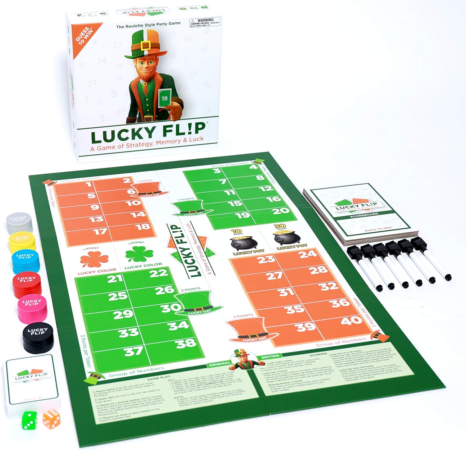 Lucky Flip – The Roulette Style Party Game | Play It Safe or Test Your ...