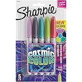 Amazon.com : BIC Color Collection Metallic Permanent Markers, Fine ...