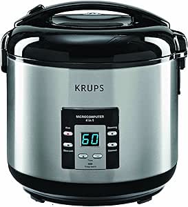Amazon.com: KRUPS RK7011 4-in-1 Rice Cooker and Steamer with Slow ...