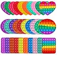Amazon.com: Random 12 Pcs Fidget Toys,Push Pop Fidget Sensory Toys Set ...