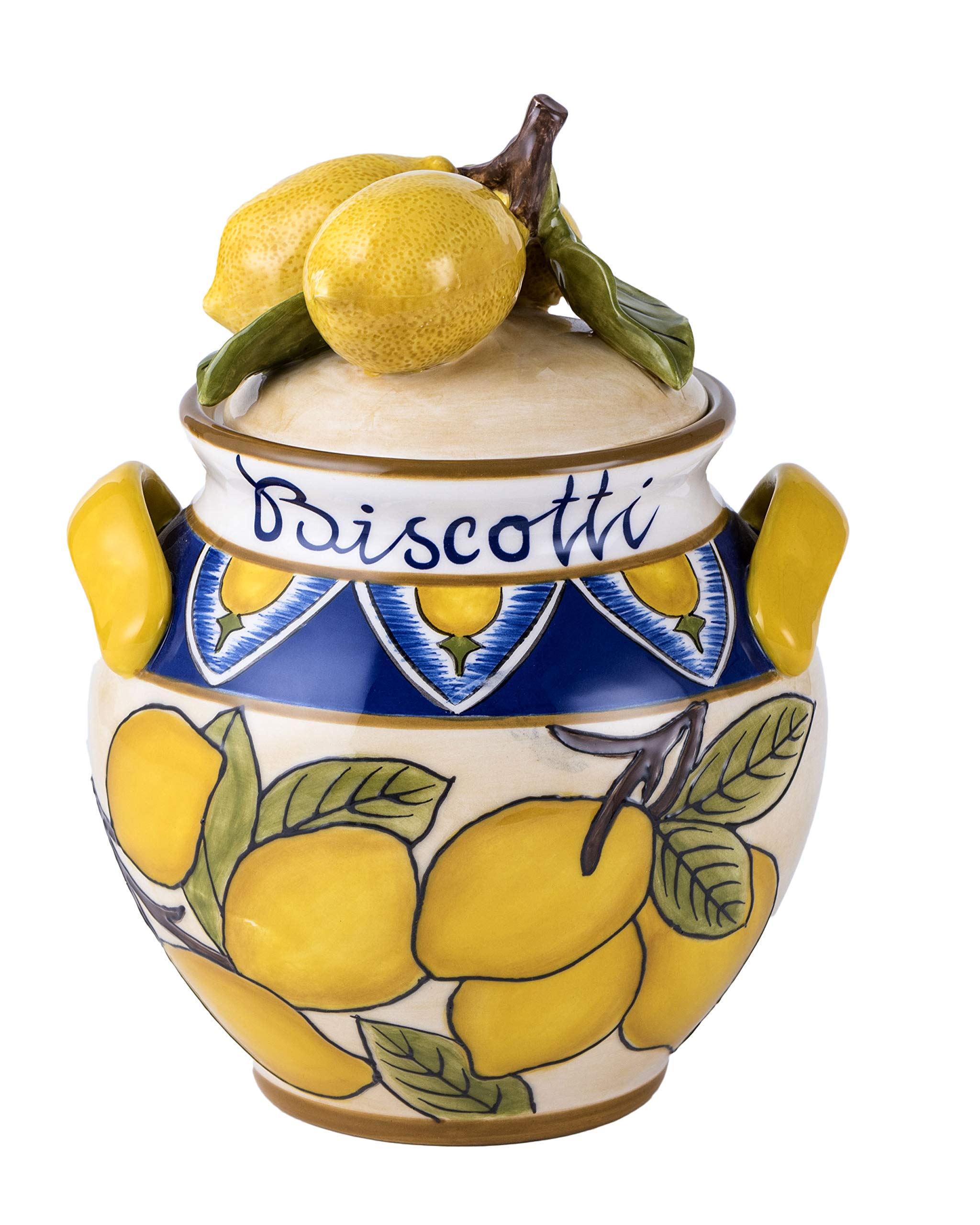 Blue Sky Ceramics Lemon Cookie Jar, Multi (18240) for sale | North Las ...