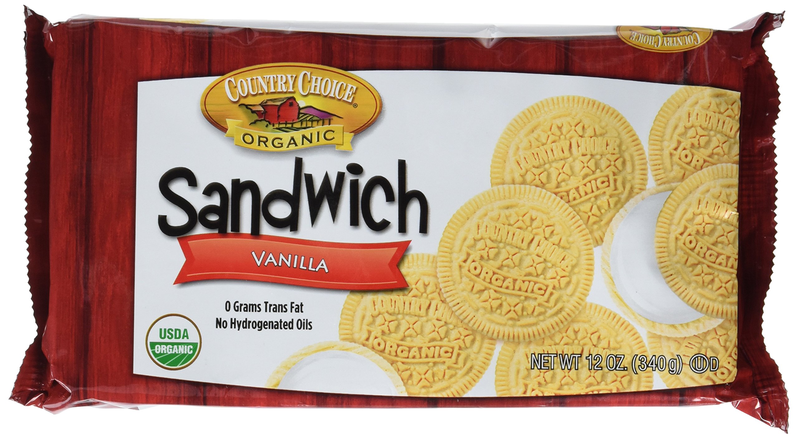 Amazon.com: Country Choice Organic Sandwich Creme Cookies, Ginger Lemon ...