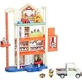 Bluey Hammerbarn Shopping Center Mega Set, 4 Level, 22" Tall Playset ...