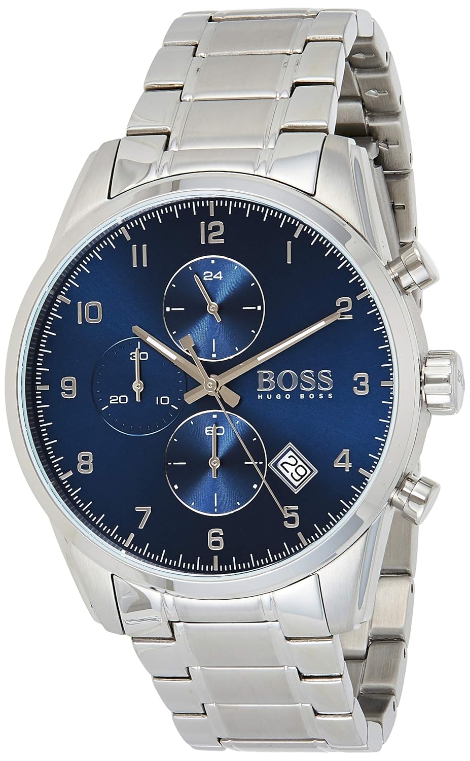 Buy Hugo Boss Analog Blue Dial Men's Watch-1513784 Online at Low Prices ...