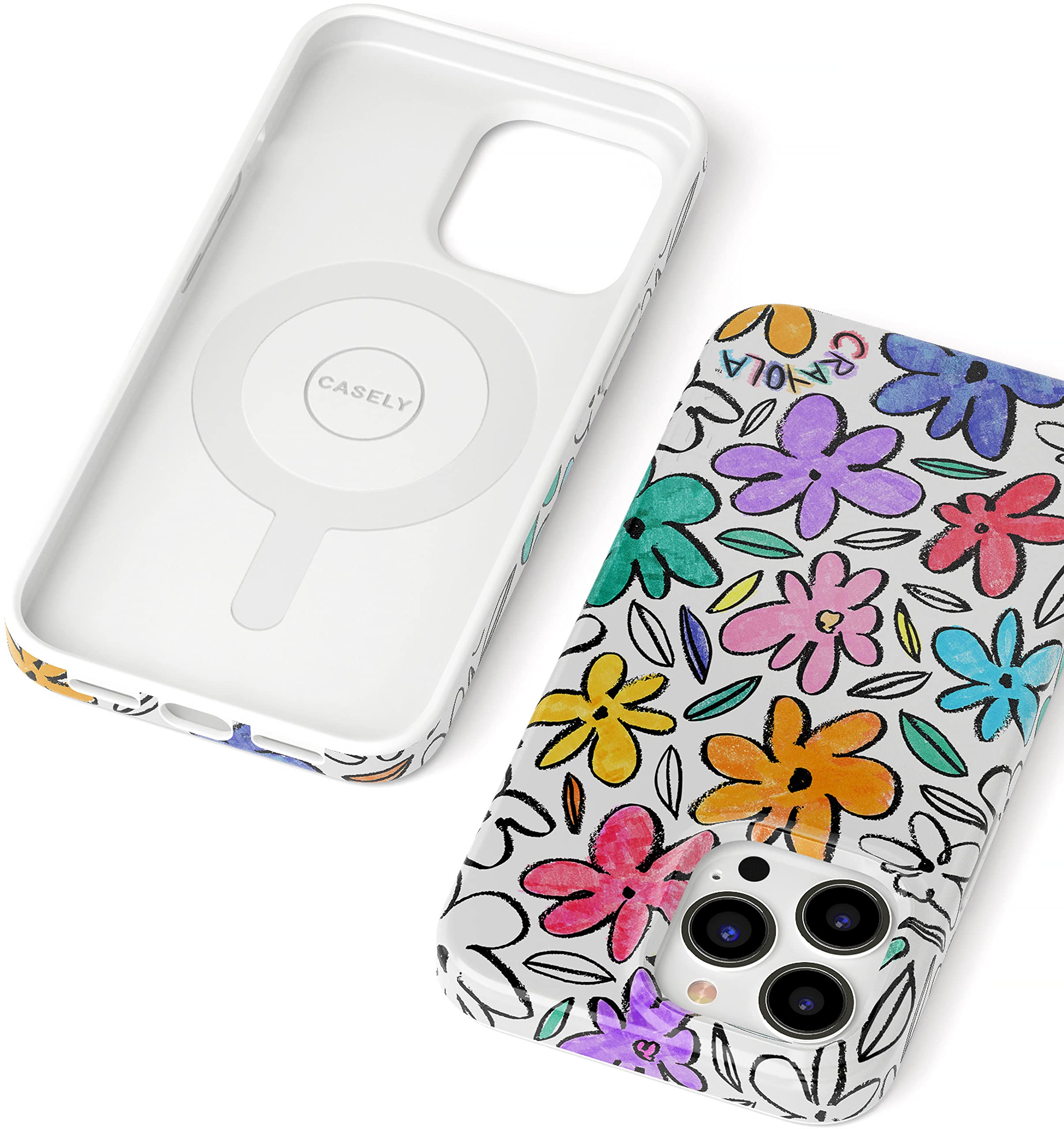 Mua Casely iPhone 14 Pro Max Case | Compatible with MagSafe Outside The Lines | Crayola Marker ...
