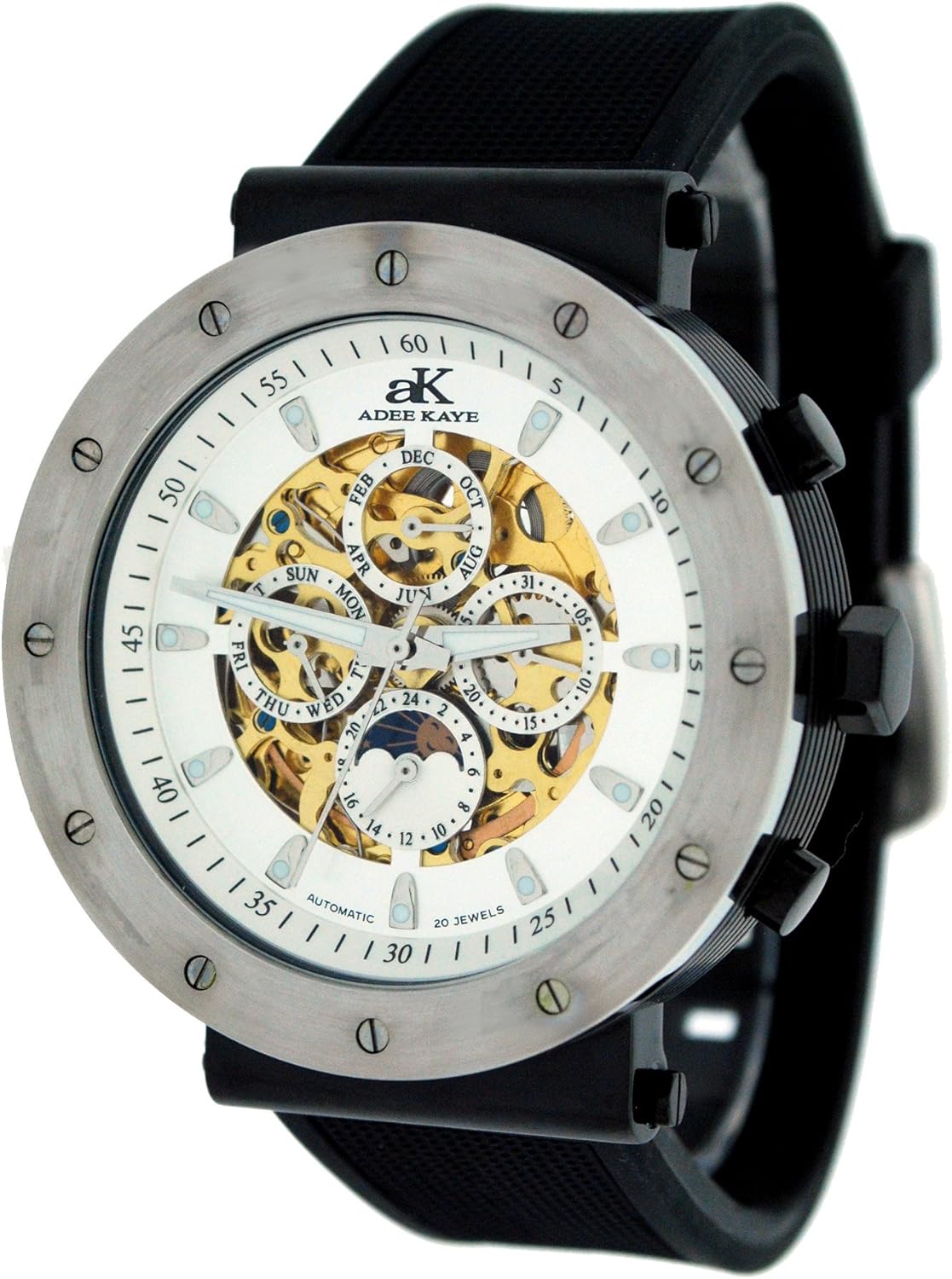 Amazon.com: Adee Kaye AK5022-M Men's Sports Multi Function Automatic ...
