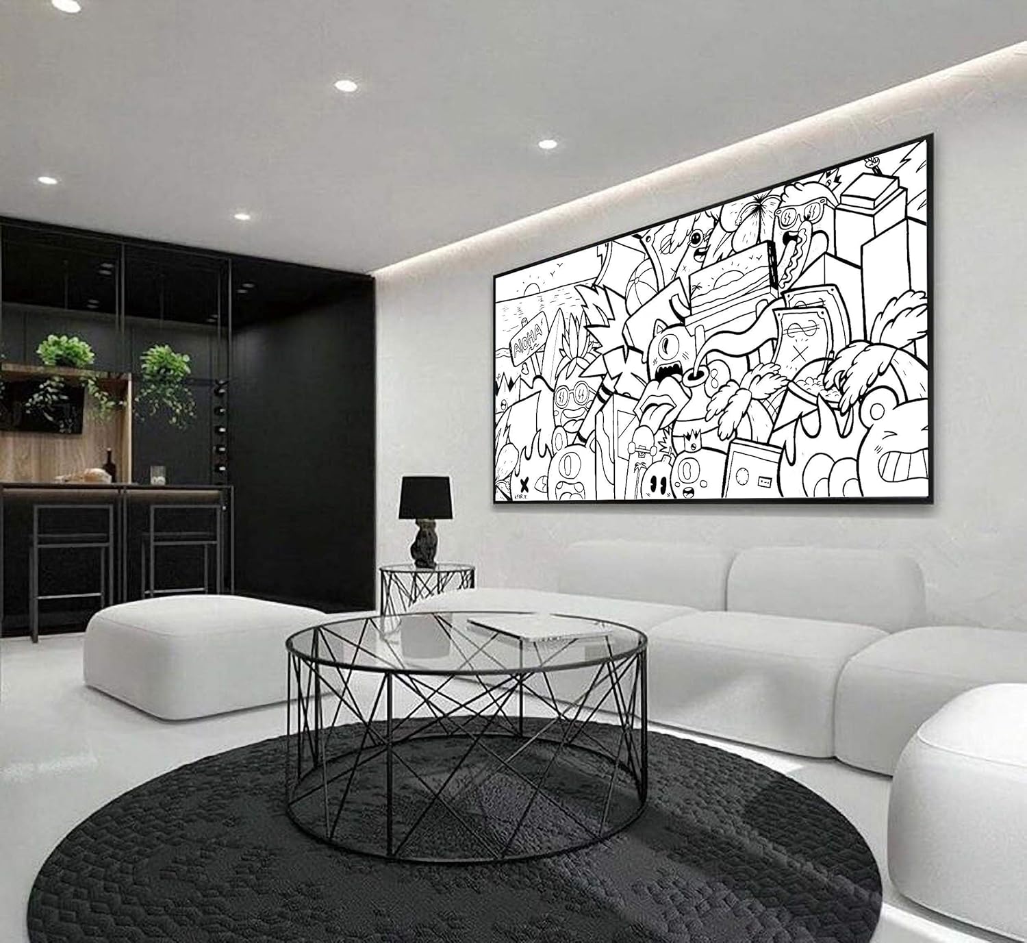 Black And White Room Decor Amazon
