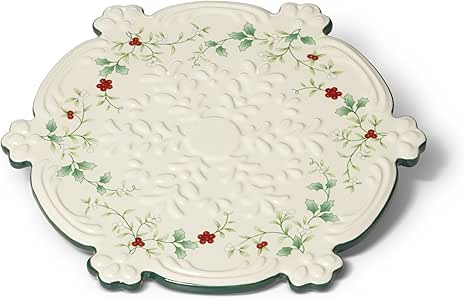 Amazon.com: Pfaltzgraff Winterberry Snowflake Trivet (9-Inch) - 5133807 ...